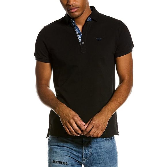 Diesel | Shirts | Diesel Mens Miles Polo Shirt Black | Poshmark